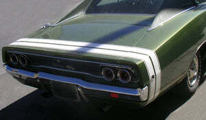 Graphics Express QG-CDCR-68-486-XX 1968 Dodge Charger Bumble Bee Rear ...