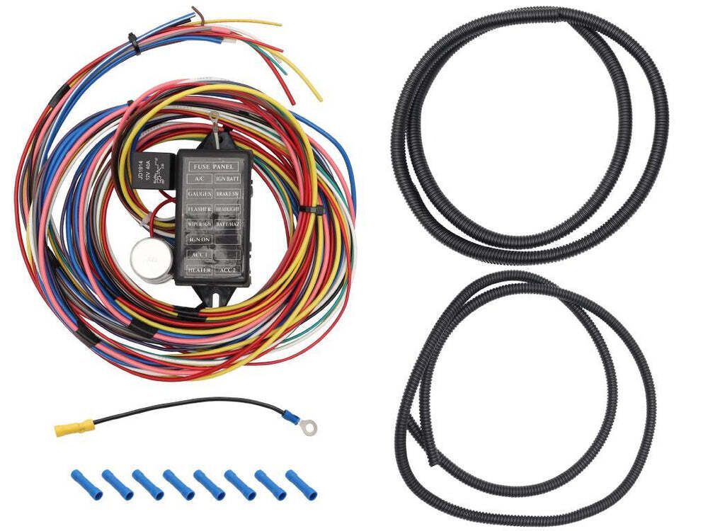 RS-WK0002 Universal 12 Circuit Wiring Harness Loom
