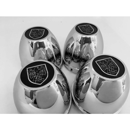 Centerline Wheel Caps with Embossed Emblem - Set of 4